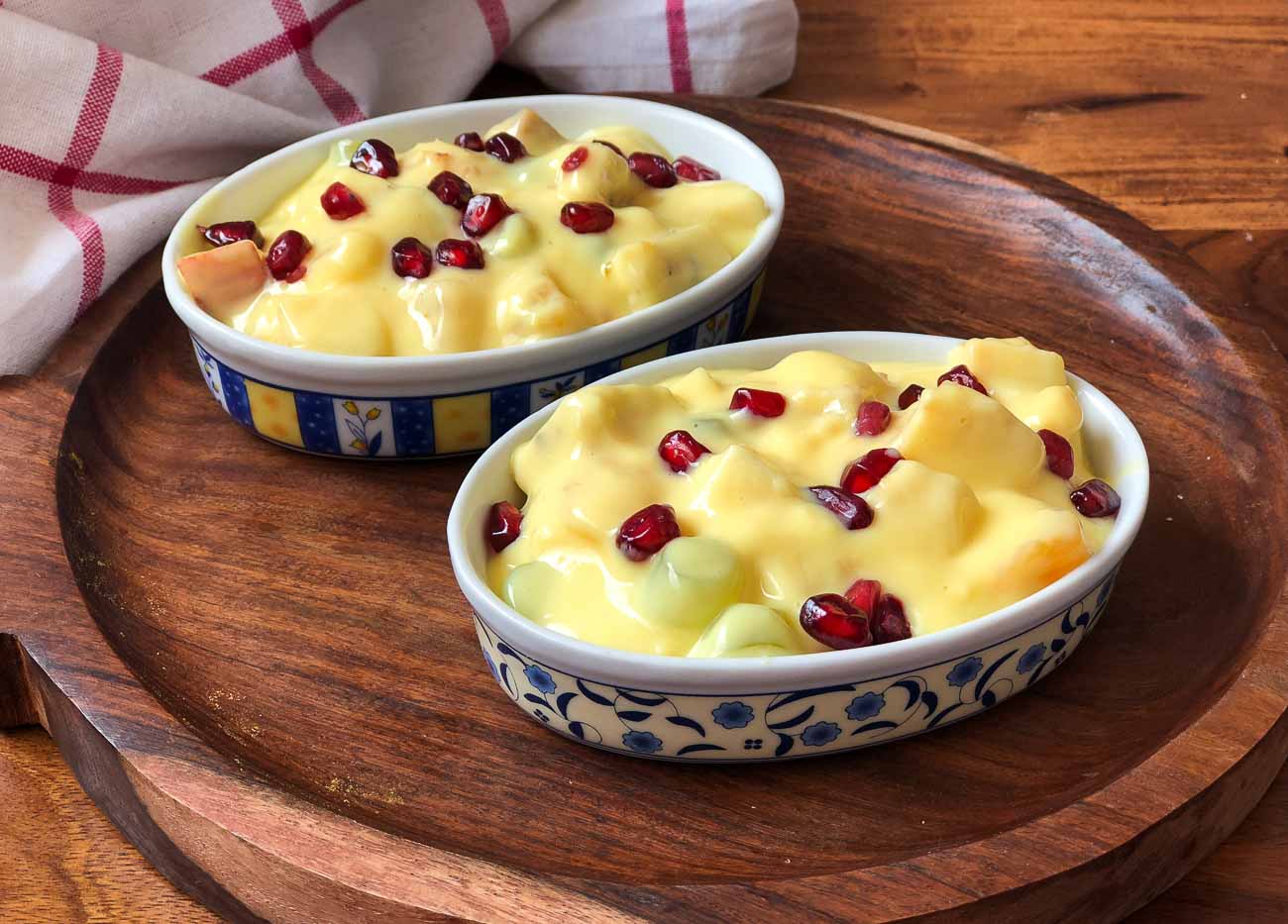 Fruit Custard: Delight in the Vibrant Freshness and Creamy Indulgence ...